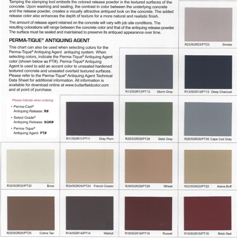 Pattern Selection Guide - Eclipse Concrete and Landscape - Call (618 ...